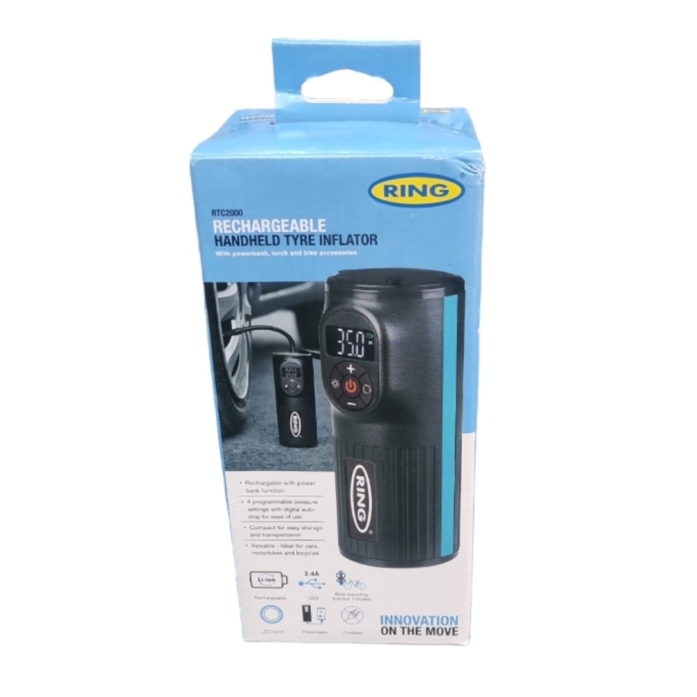 Pre-owned Ring RTC2000 Tyre Inflator - Own4Less